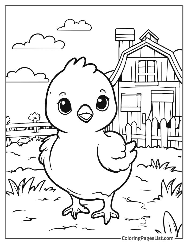 34 Chicken Coloring Pages (Free Printable PDFs) | Coloring Pages List