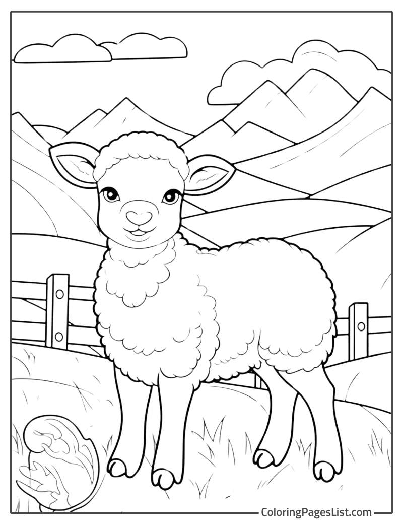 32 Sheep Coloring Pages (Free Printable PDFs) | Coloring Pages List