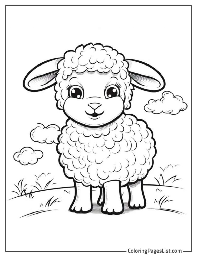 32 Sheep Coloring Pages (Free Printable PDFs) | Coloring Pages List