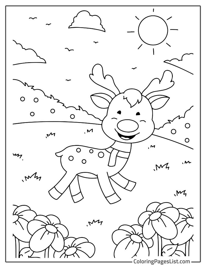 32 Deer Coloring Pages (Free Printable PDFs) | Coloring Pages List