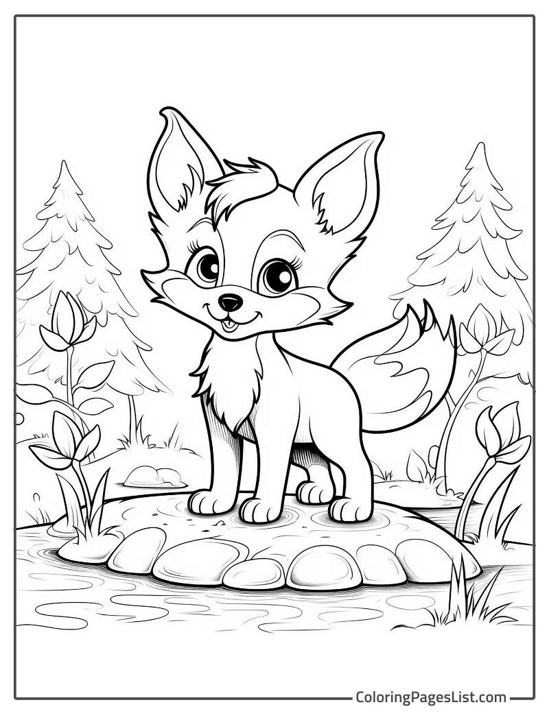 26 Fox Coloring Pages (Free Printable PDFs) | Coloring Pages List