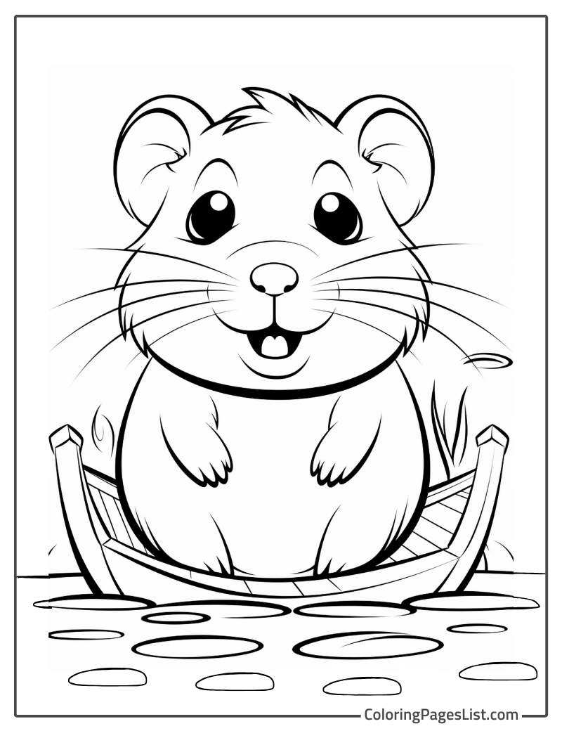 20 Hamster Coloring Pages (Free Printable PDFs) | Coloring Pages List
