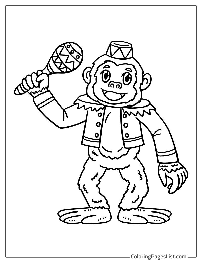 34 Monkey Coloring Pages (Free Printable PDFs) | Coloring Pages List