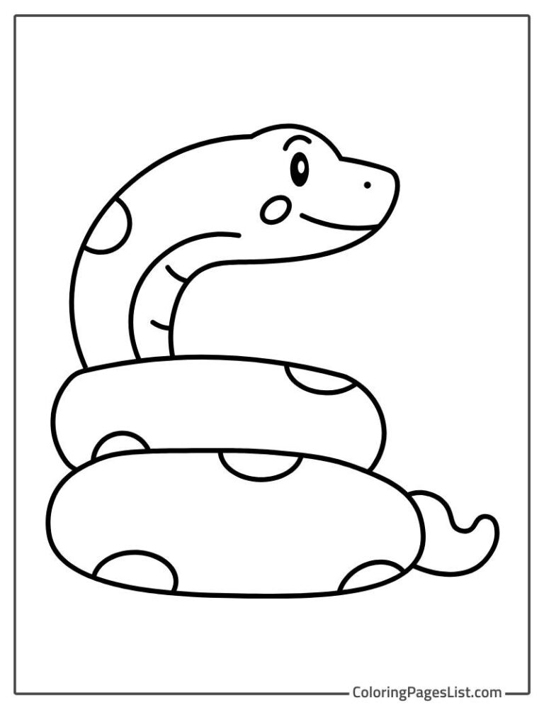30 Snake Coloring Pages (Free Printable PDFs) | Coloring Pages List