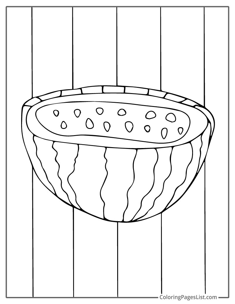 20 Watermelon Coloring Pages (Free Printable PDFs) | Coloring Pages List