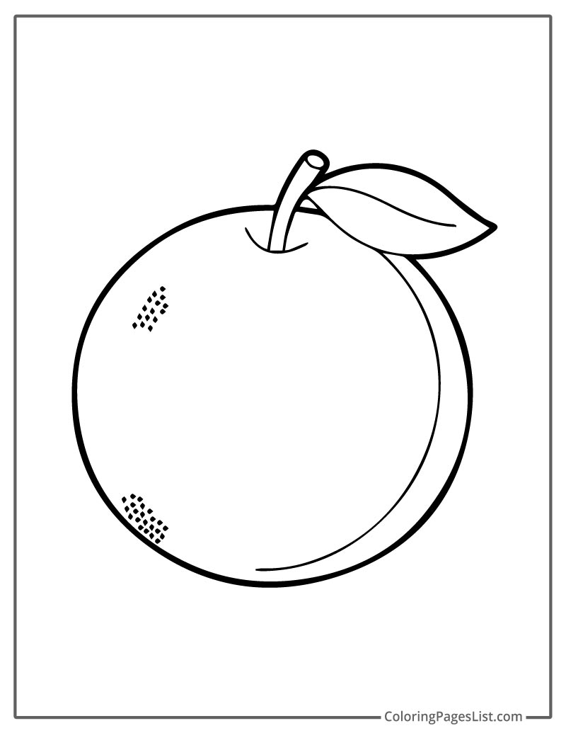 16 Orange Coloring Pages (Free Printable PDFs) | Coloring Pages List